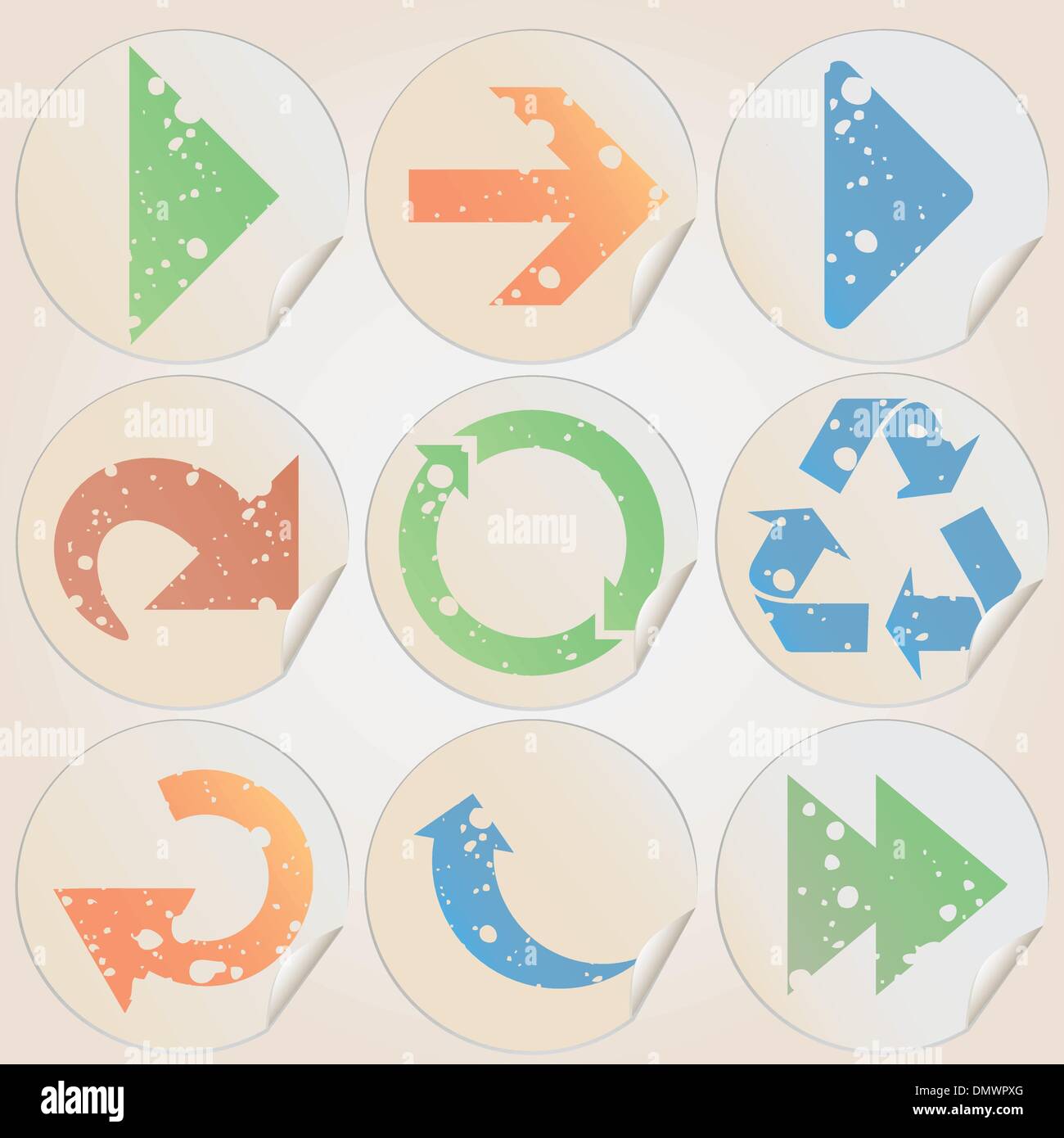 vector arrows set Stock Vector Image & Art - Alamy