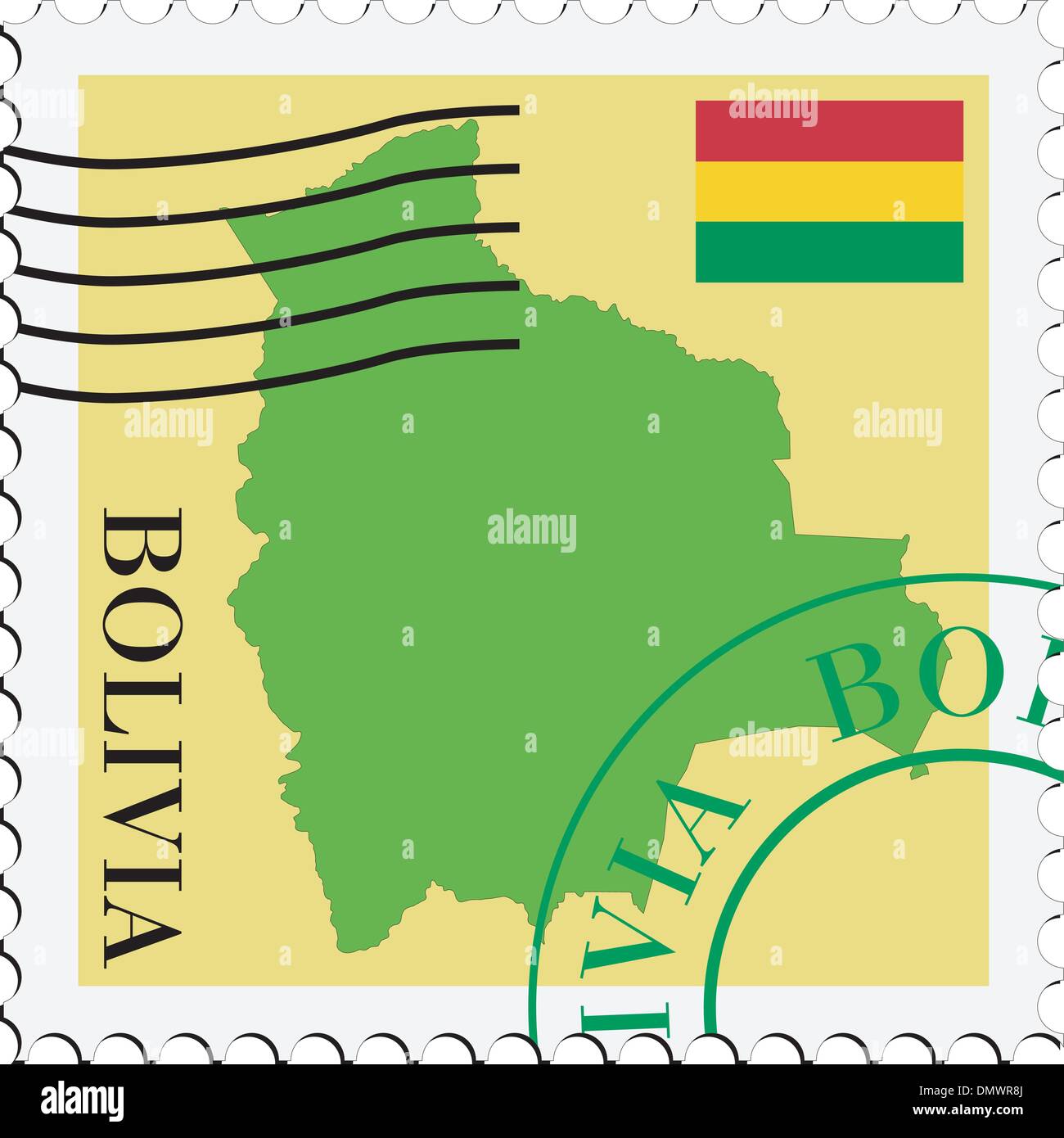 mail to/from Bolivia Stock Vector Image & Art - Alamy