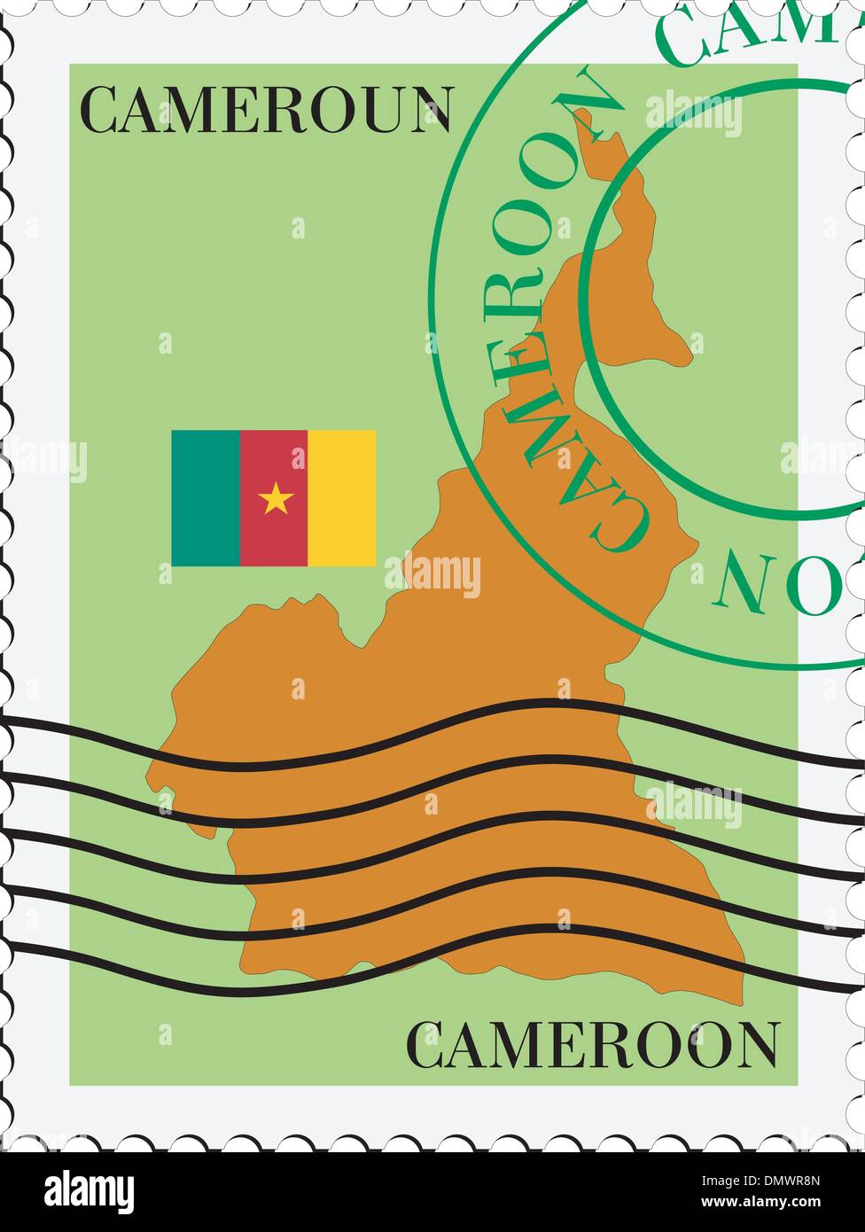 Cameroon stamp hi-res stock photography and images - Alamy