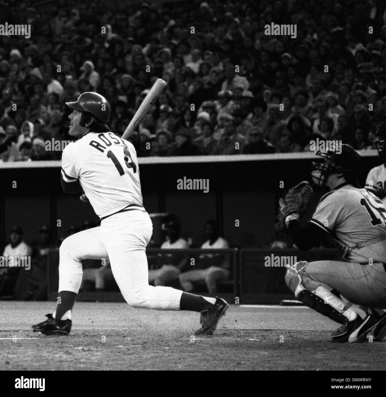Mar 05, 1970 - Cincinnati, Ohio, USA - PETE ROSE (#14) was given the ...