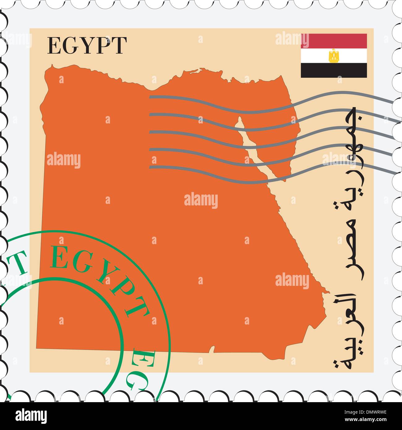 stamp of national topic Stock Vector Image & Art - Alamy