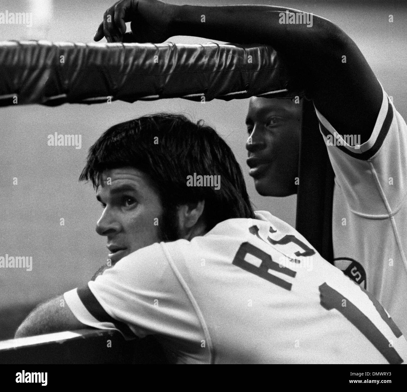 Aug 05, 1970 - Cincinnati, Ohio, USA - PETE ROSE (#14) was given the ...