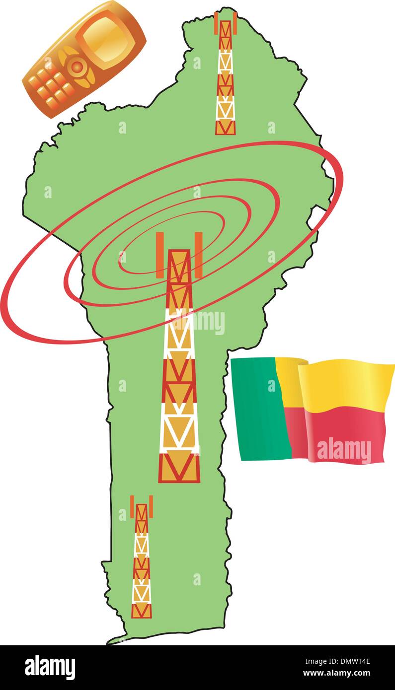 Benin wave Stock Vector Images - Alamy