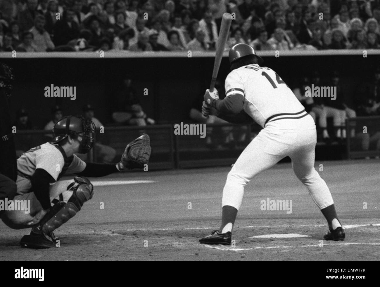 Oct 01, 1976 - Cincinnati, Ohio, USA - PETE ROSE (#14) was given the ...