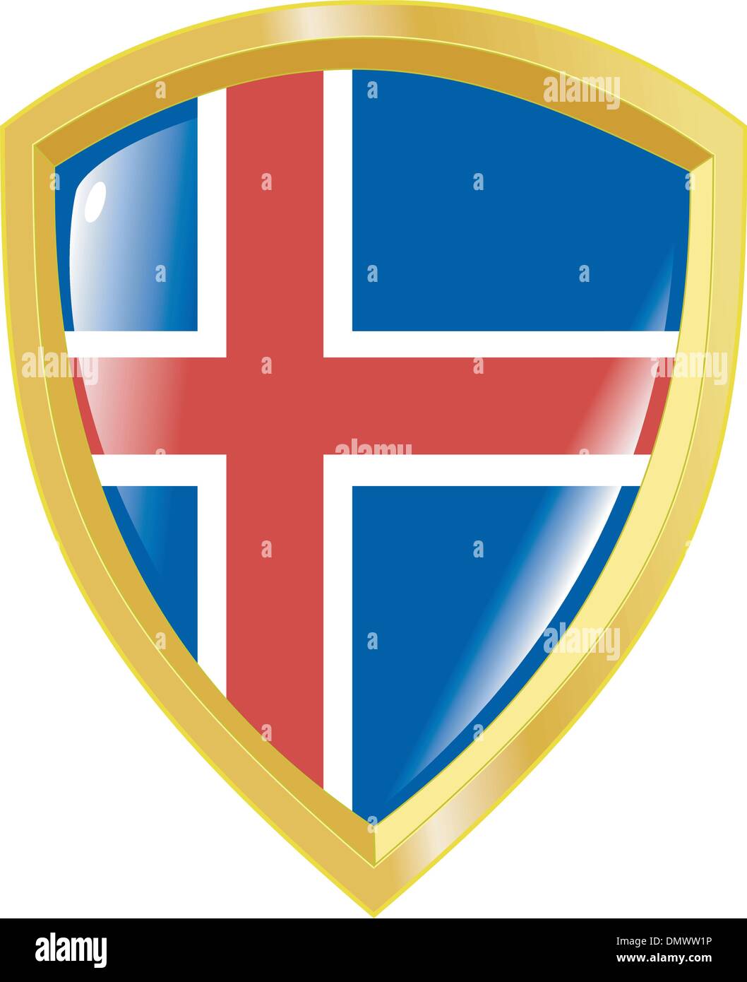 Iceland emblem hi-res stock photography and images - Alamy