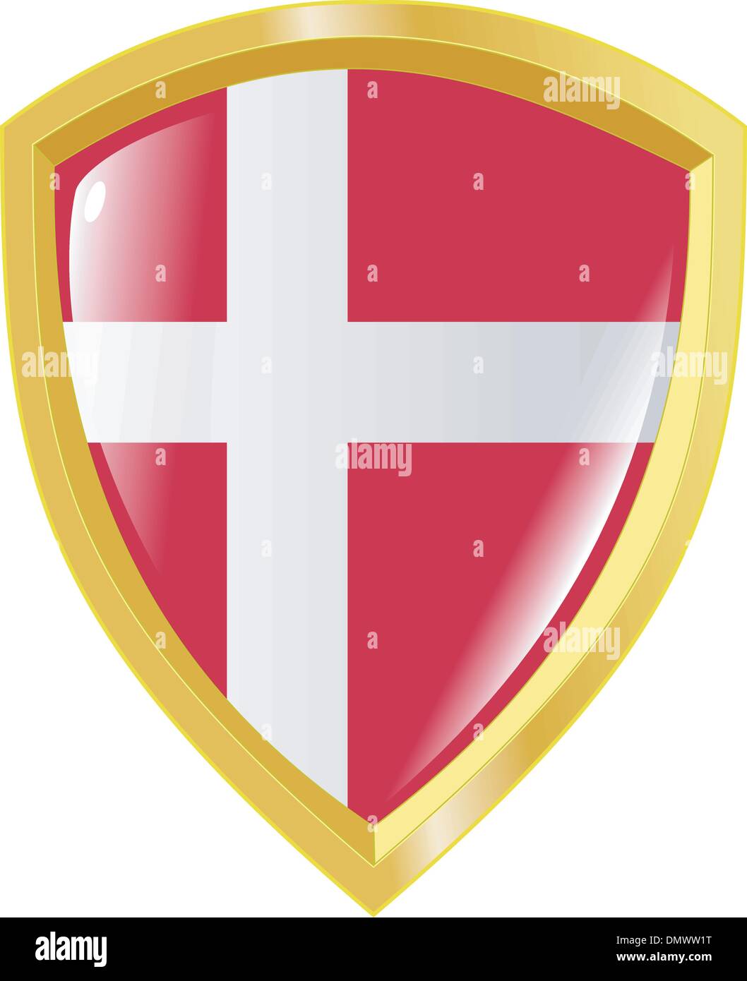 emblem of Denmark Stock Vector Image & Art - Alamy