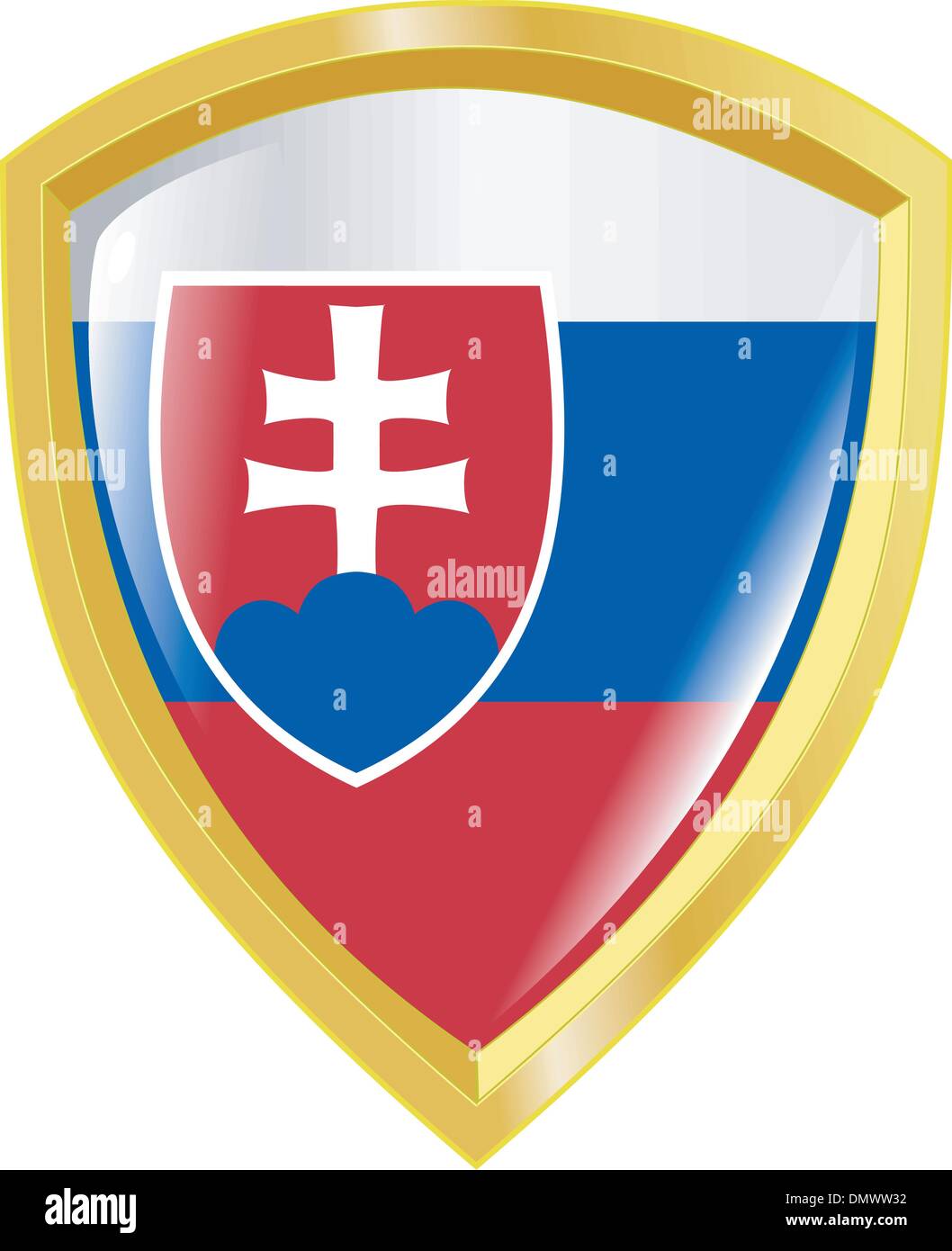emblem of Slovakia Stock Vector Image & Art - Alamy