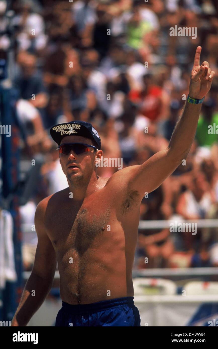 Aug 05, 1998; San Diego, CA, USA; KENT STEFFES at the AVP Professional ...