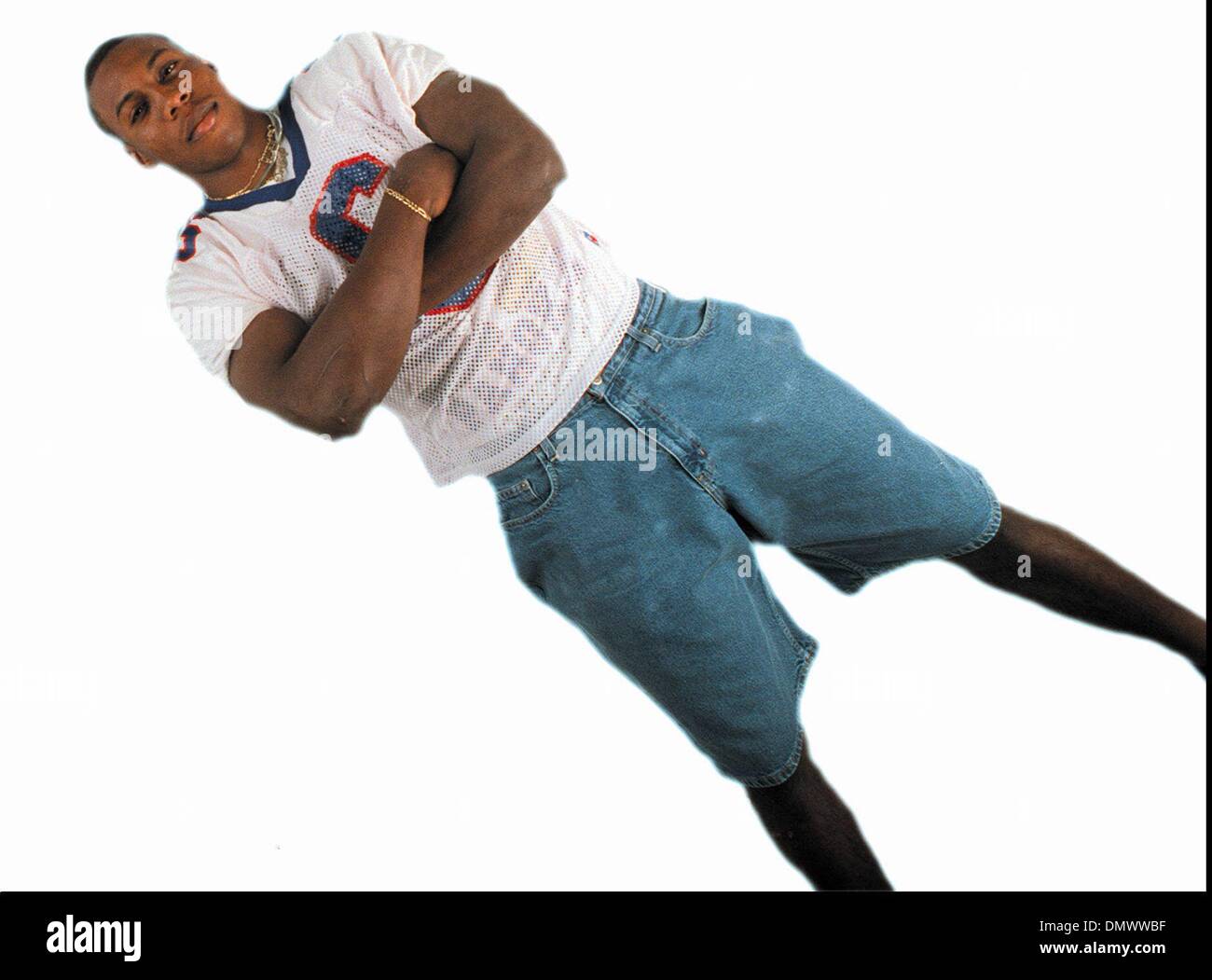 Dec. 30, 1998 - Pahokee High School quarterback Anquan Boldin. Photo by David Spencer/The Palm ...