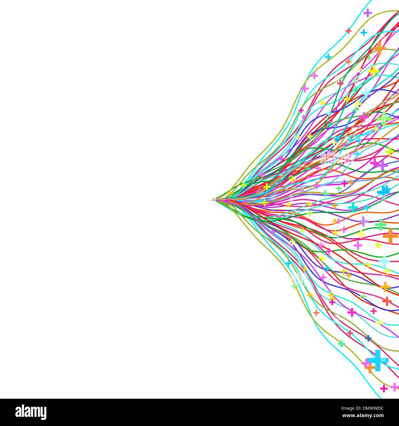 Blue neon light on Stock Vector Images - Alamy