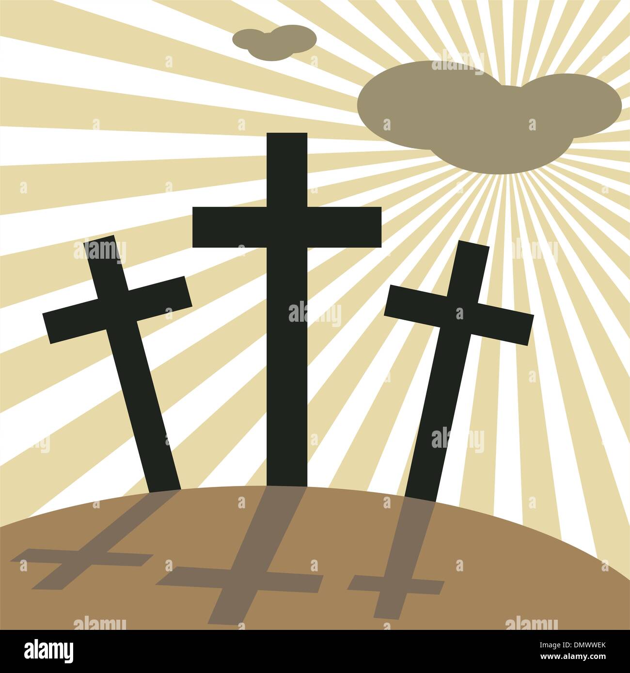 Christian cross crosses Stock Vector Images - Alamy
