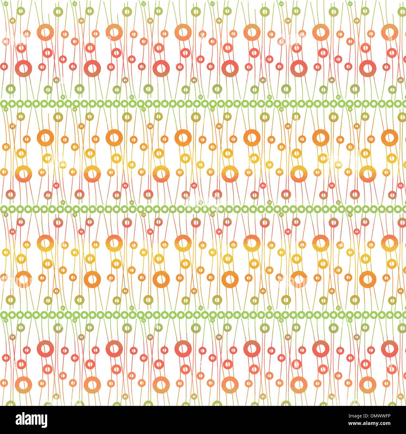 Pattern red green circles Stock Vector Images - Alamy