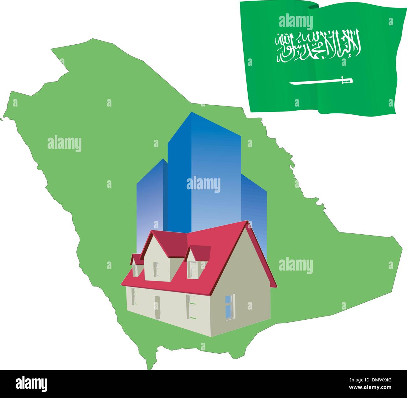 Saudi arabia hotel Stock Vector Images - Alamy