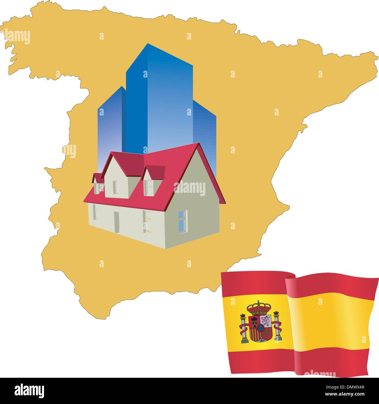 Spain construction Stock Vector Images - Alamy