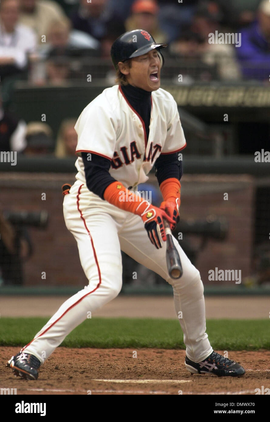 San francisco giants tsuyoshi shinjo hi-res stock photography and ...