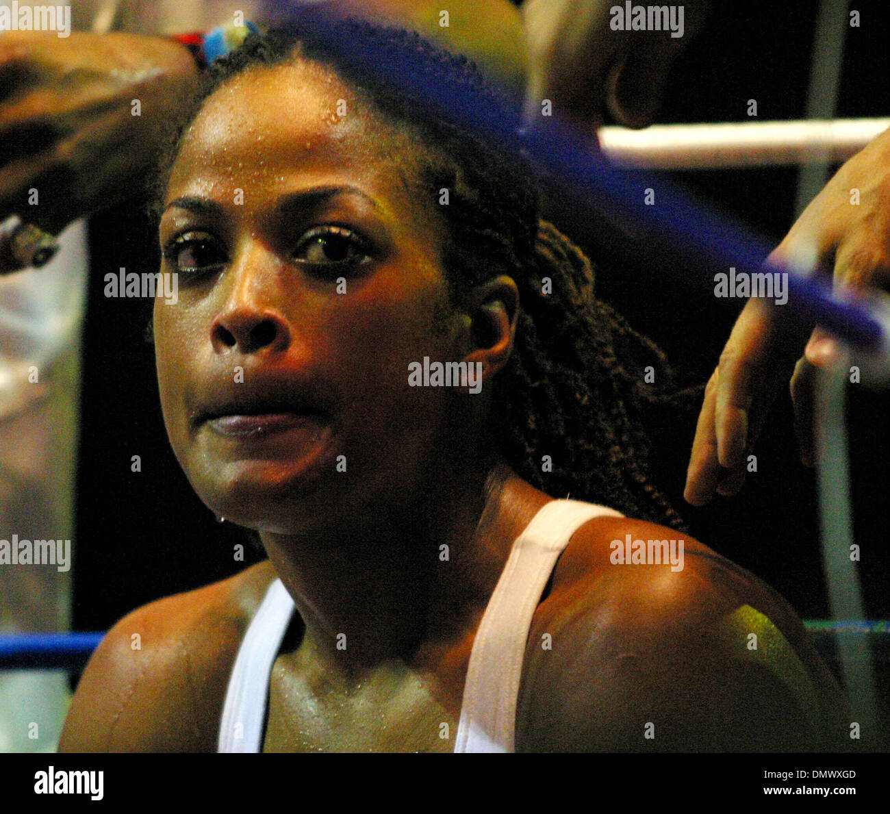 June 7, 2002 - Southaven, Mississippi, U.S. - LAILA ALI during her ...