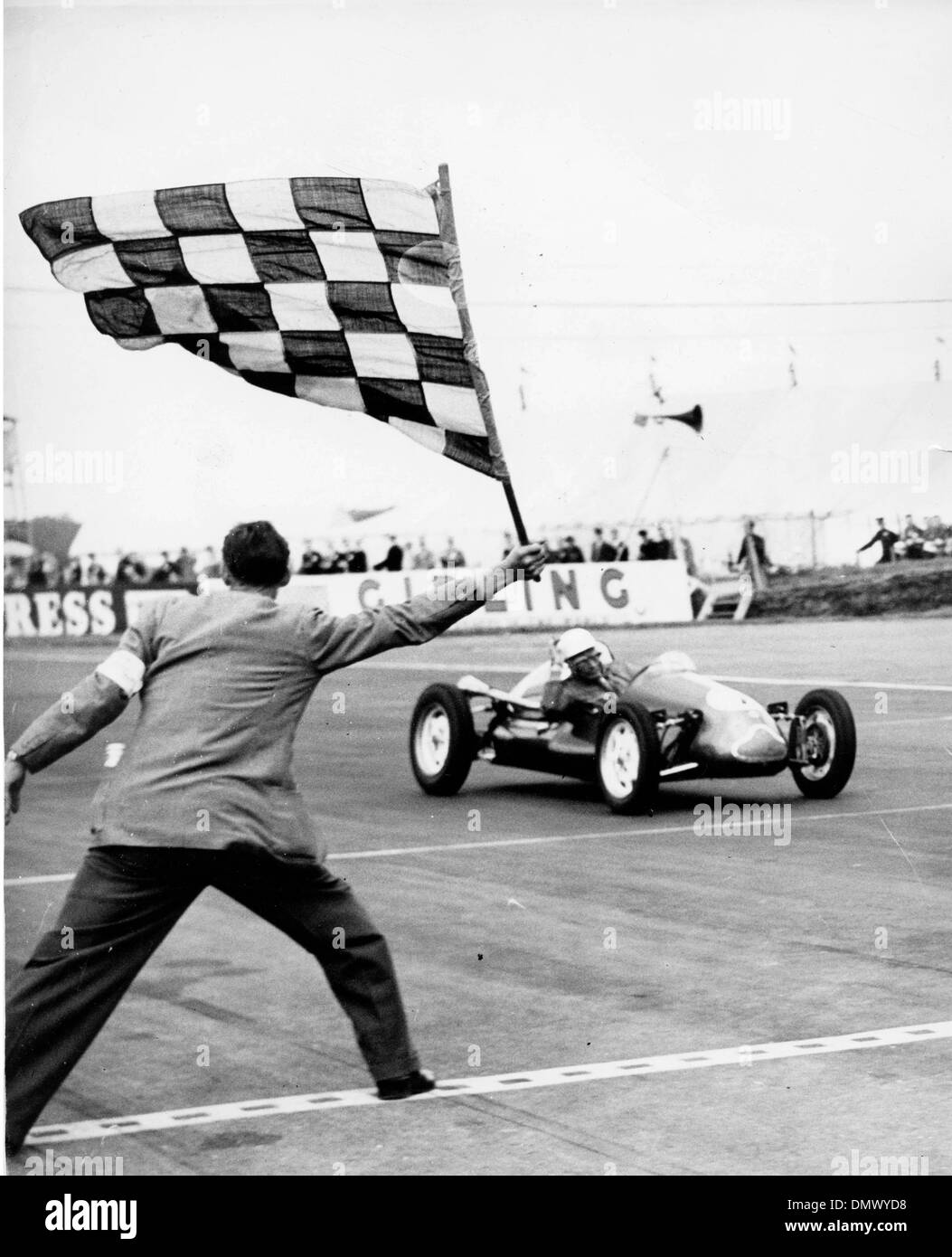 July 18, 1953 - Silverstone, England, U.K. - STIRLING MOSS driving a ...