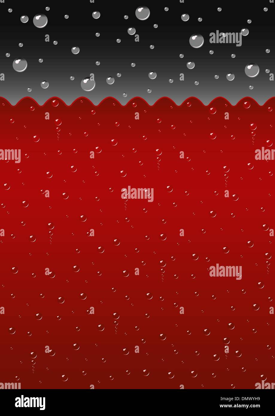 Sparkling red liquid background Stock Vector Image & Art - Alamy