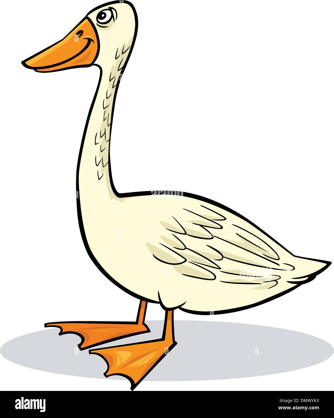 Cartoon goose hi-res stock photography and images - Alamy
