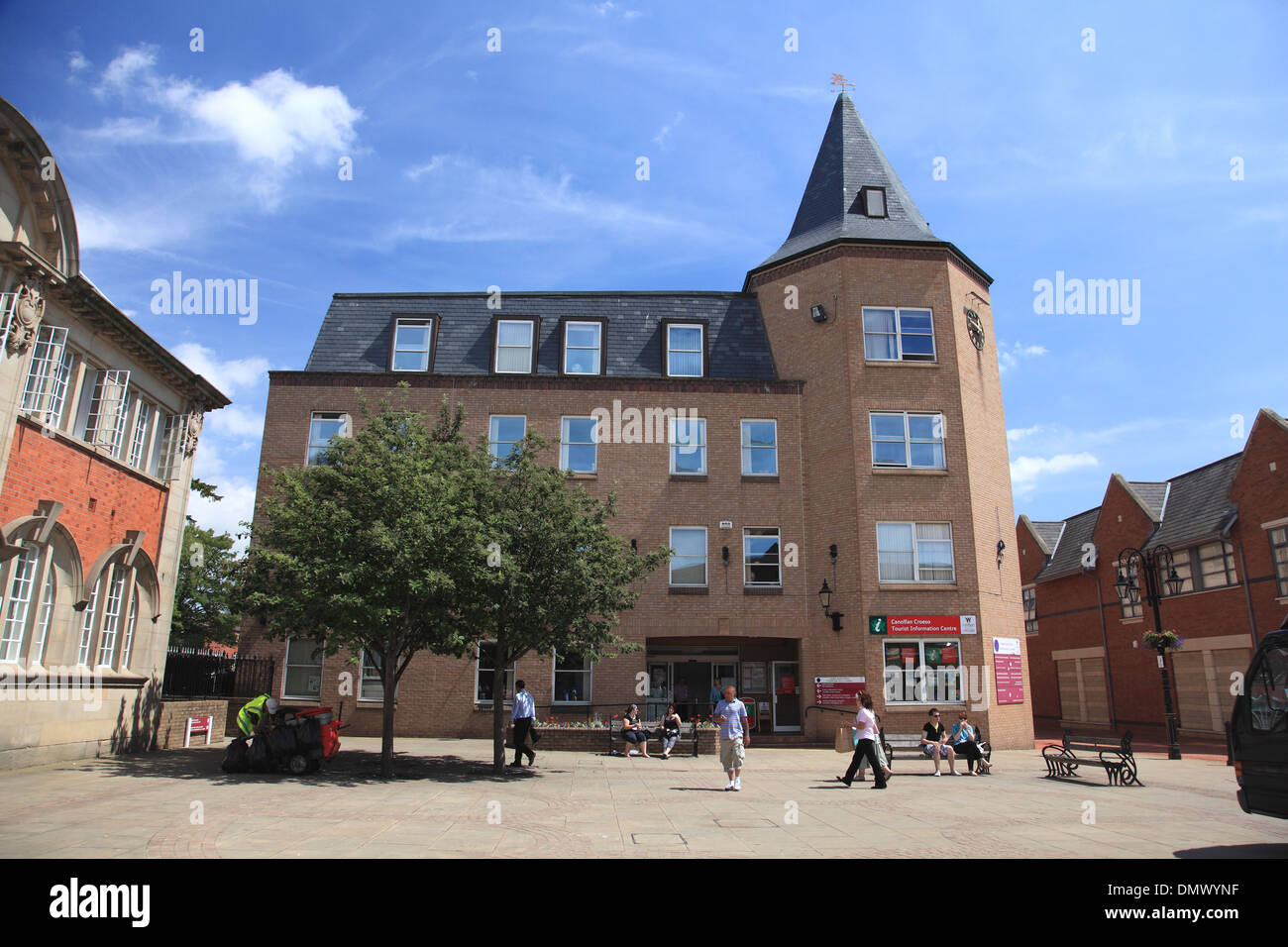 The Tourist Information Centre and local government offices in Lambpit ...