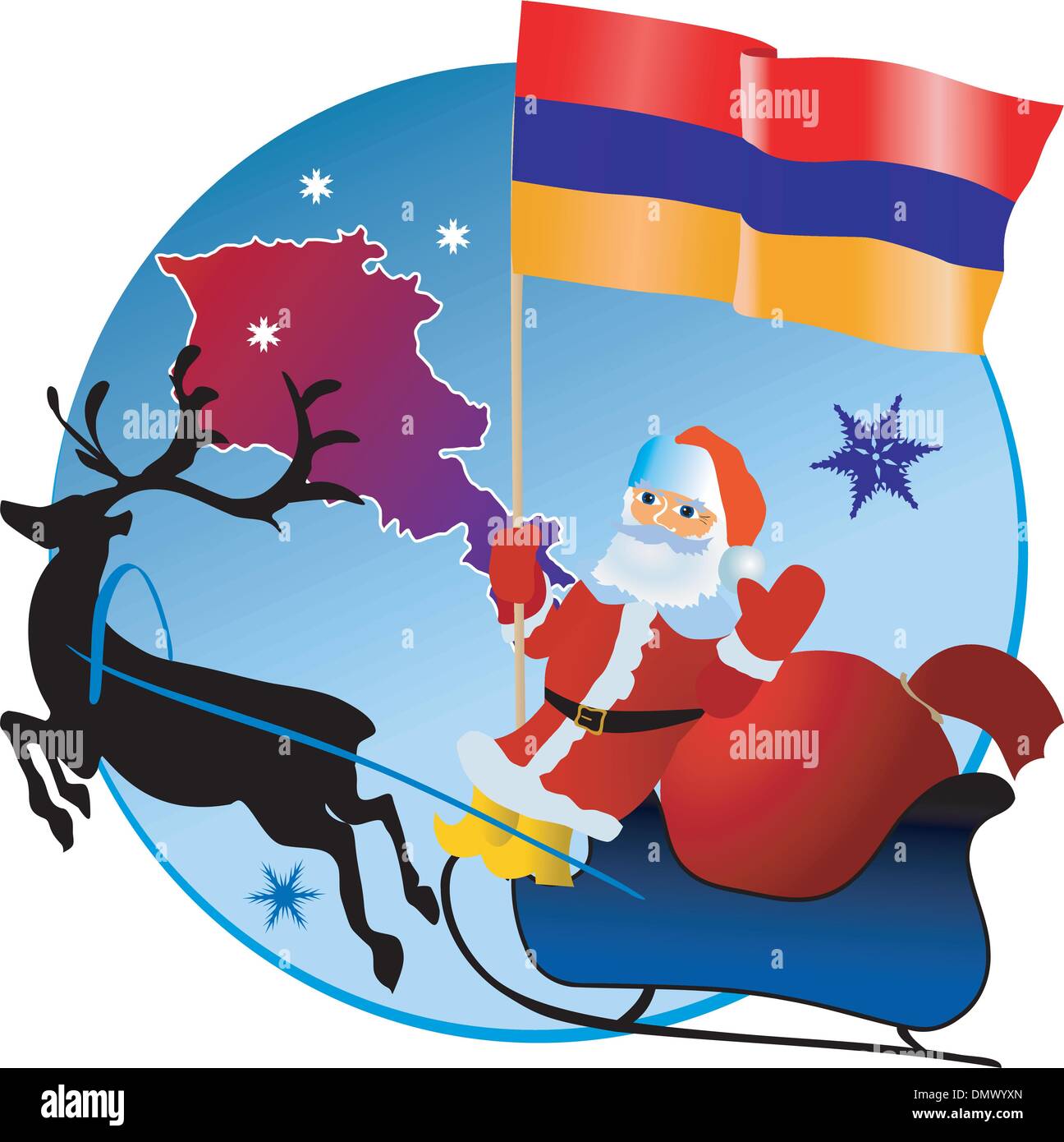 Merry Christmas, Armenia! Stock Vector Image & Art - Alamy