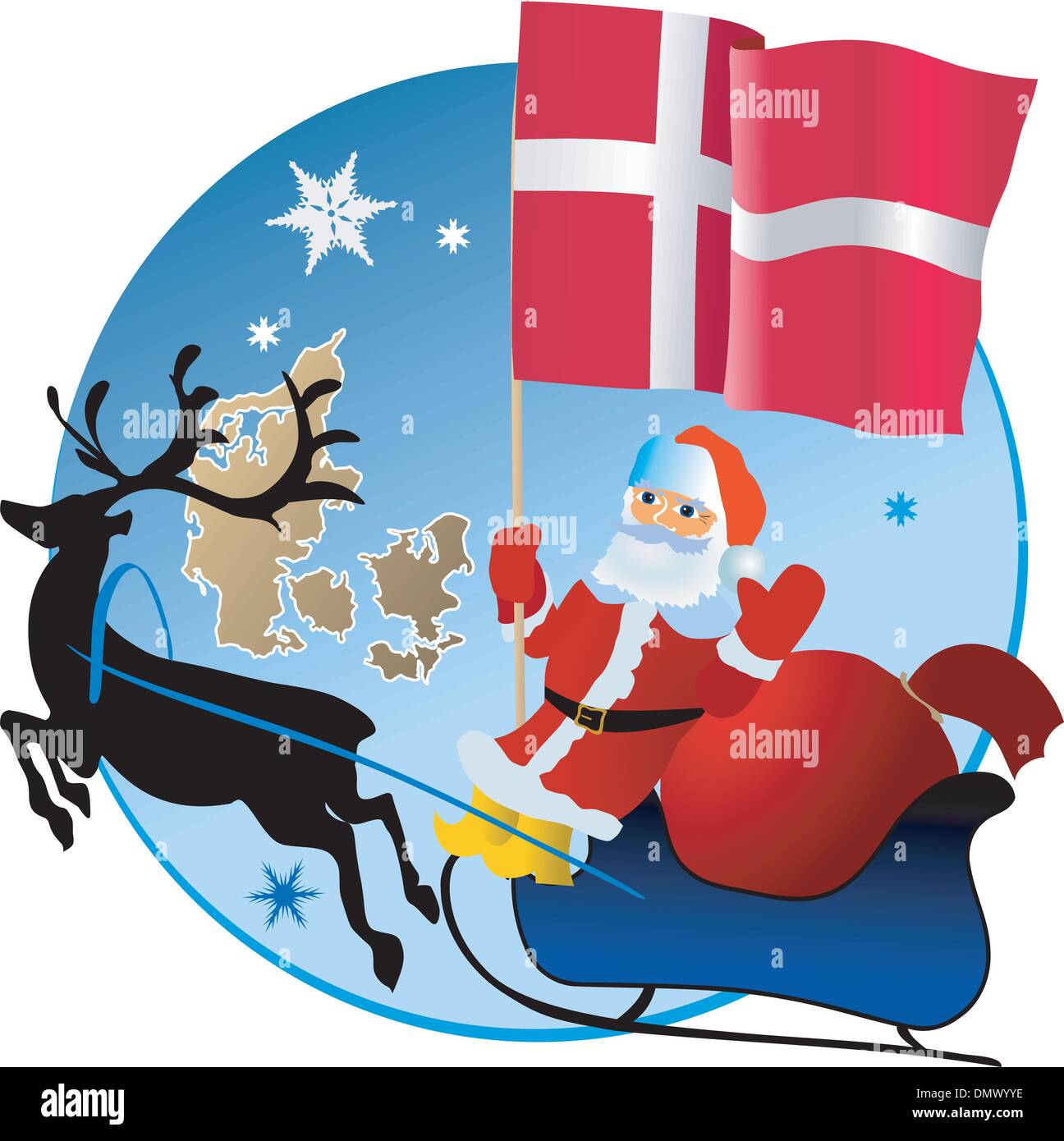 Denmark tradition Stock Vector Images - Alamy