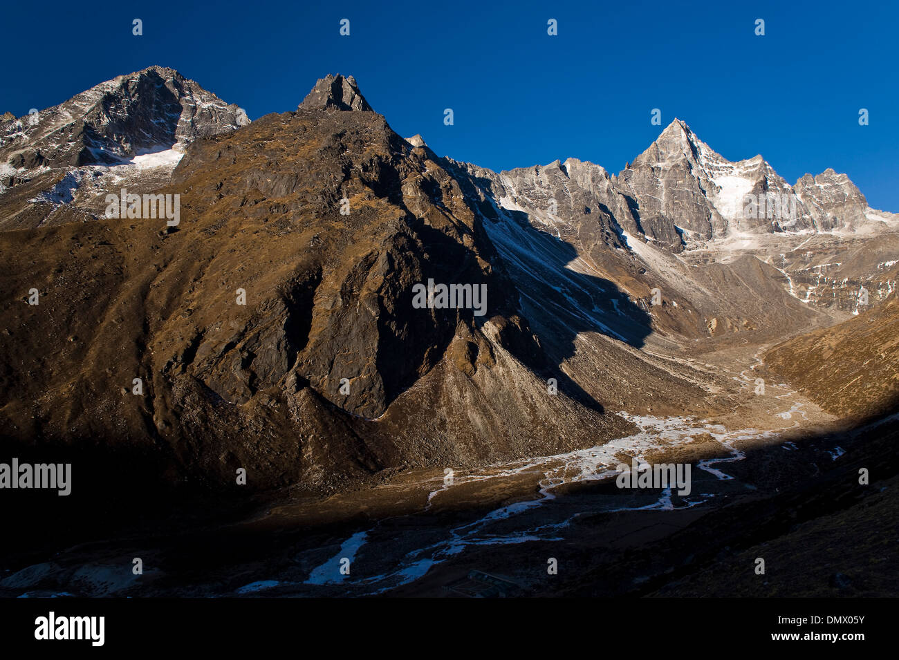 Kumuche Himal, Solu Khumbu (Everest) Region, Himalaya, Nepal Stock ...