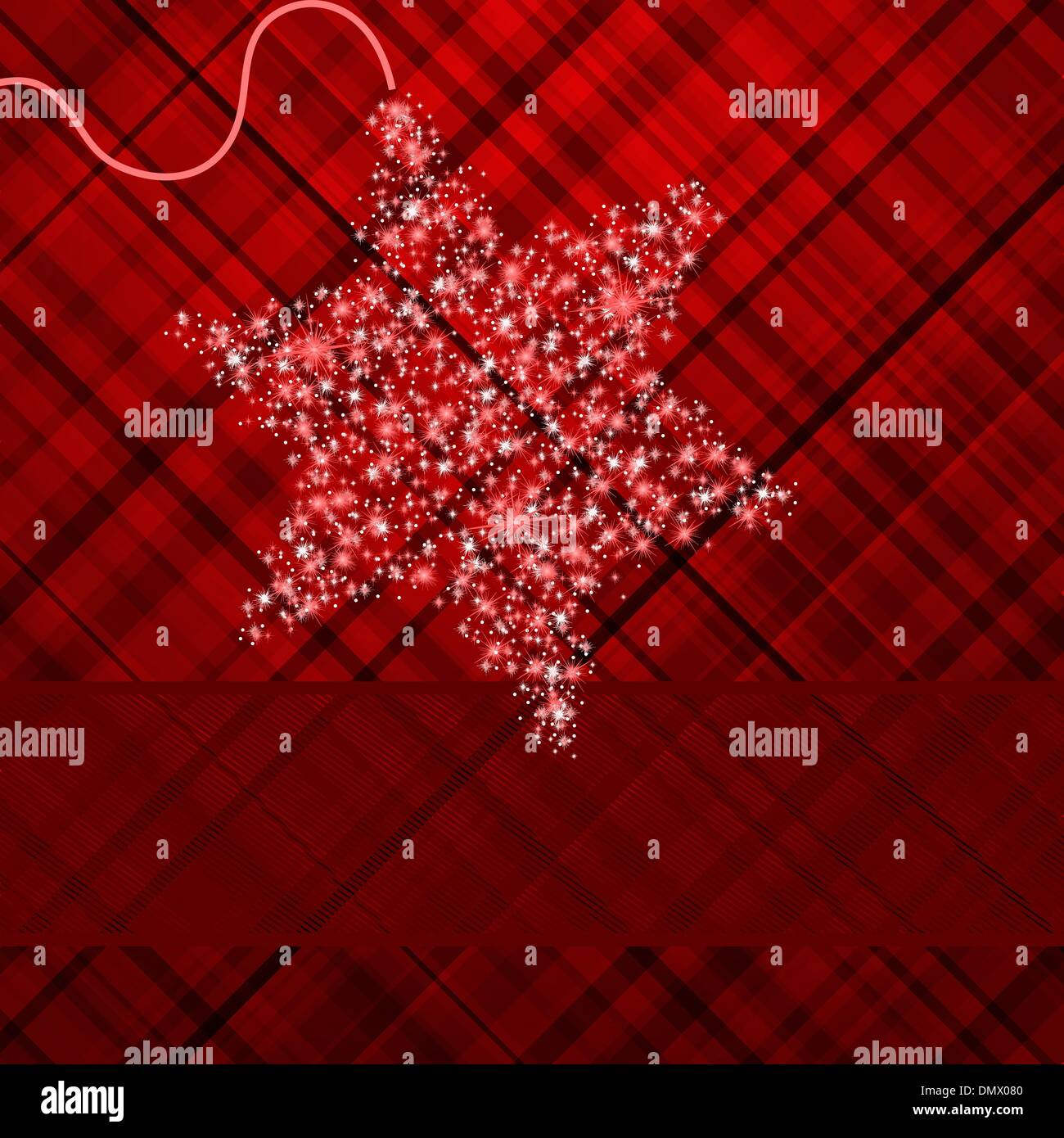 Tartan background dark red Stock Vector Images - Alamy