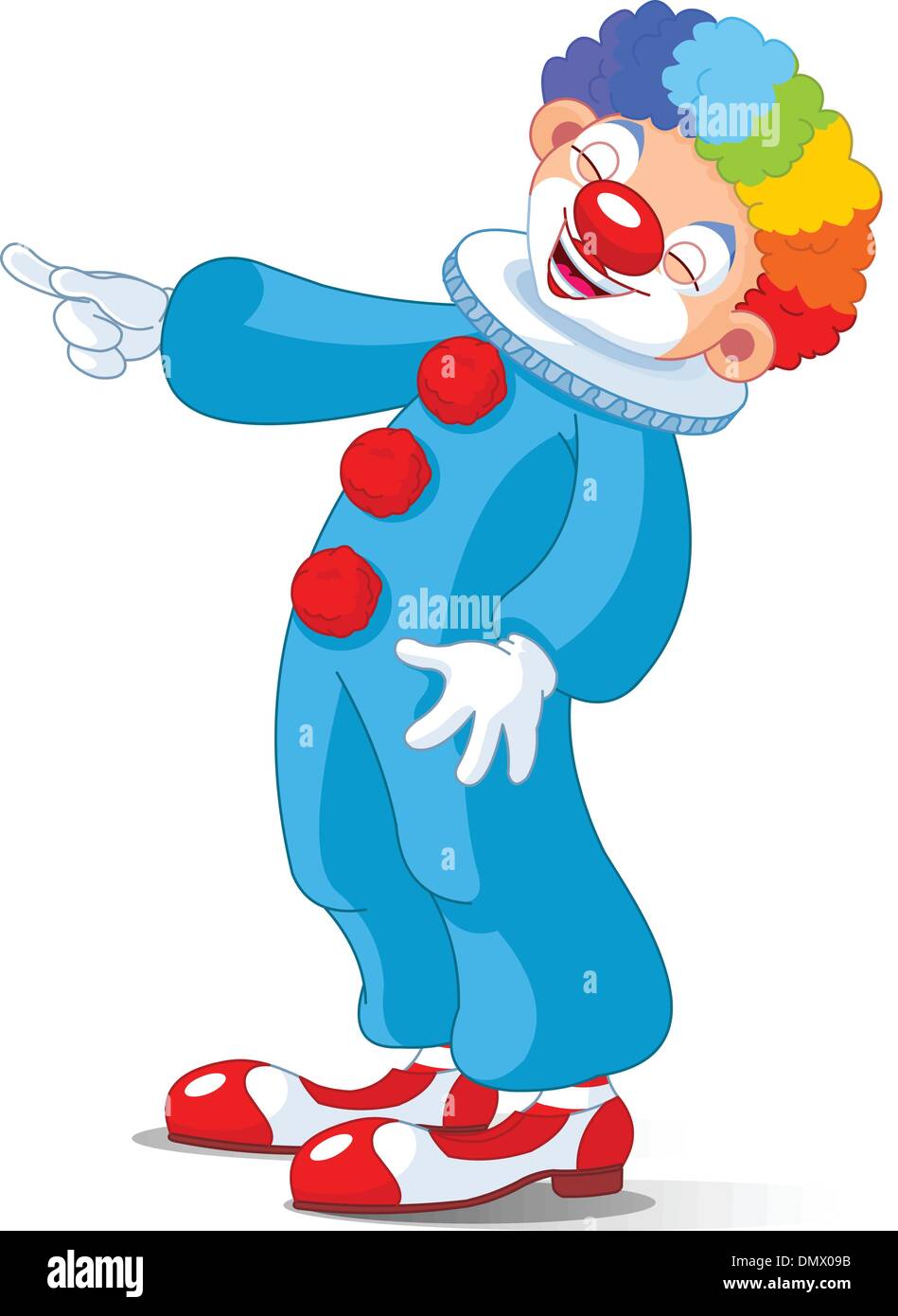 Cute Clown laughing Stock Vector Image & Art - Alamy