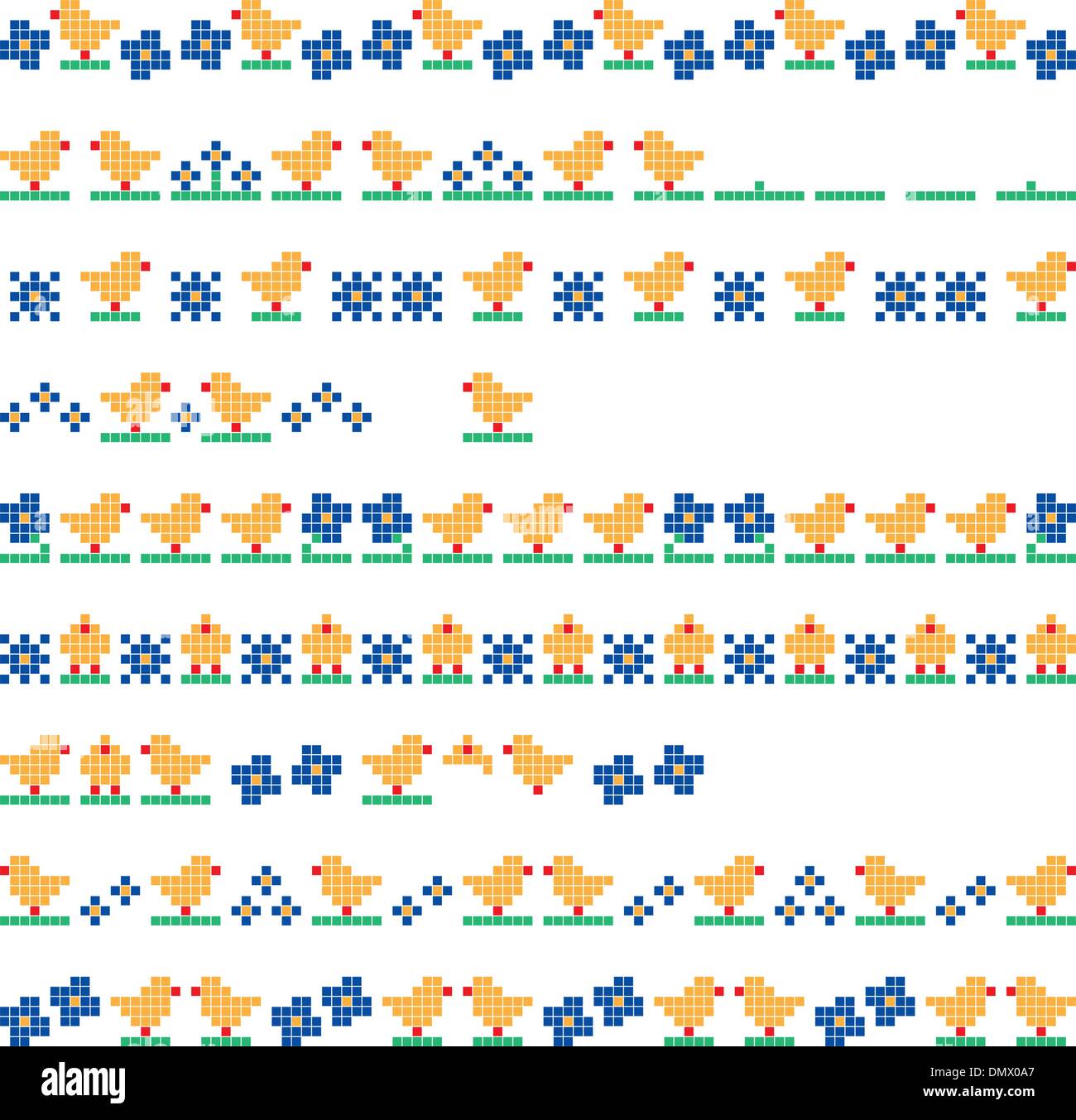 Festive folk Stock Vector Images - Alamy