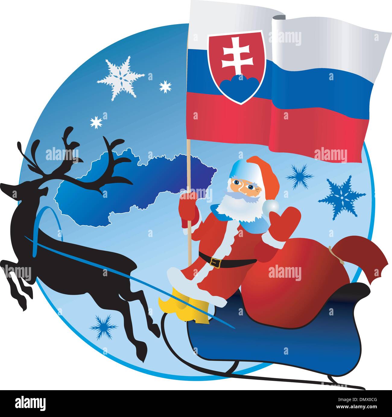 Silhouette slovakia Stock Vector Images - Alamy
