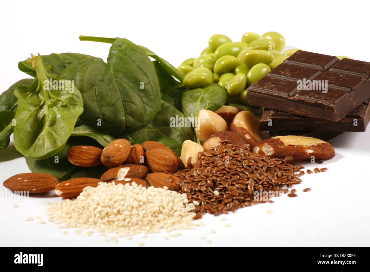 Foods Rich in Magnesium Stock Photo - Alamy