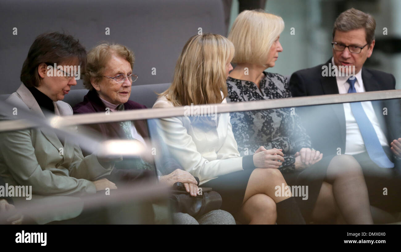 Berlin, Germany. 17th Dec, 2013. Former German Foreign Minister Guido ...