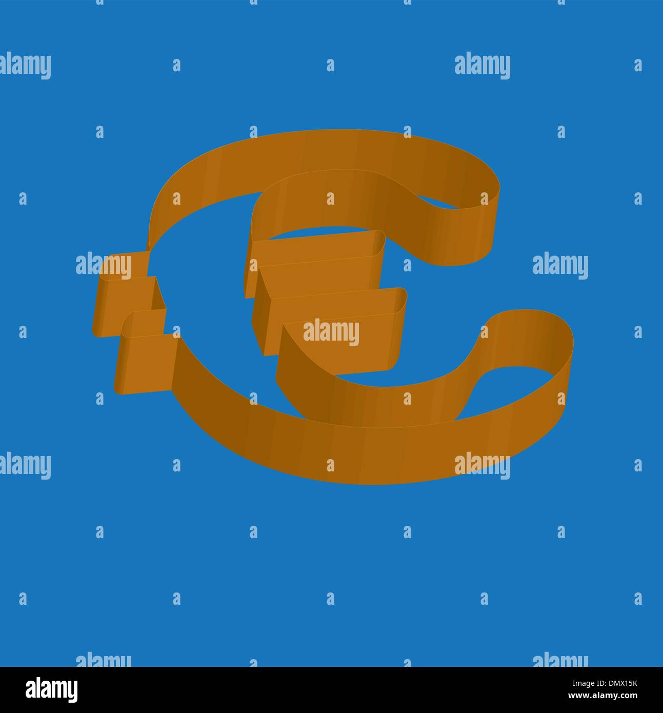 Big euro sign in 3d Stock Vector Image & Art - Alamy