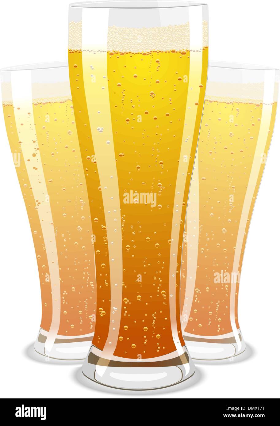 Vector illustration of a beer glass Stock Vector Image & Art - Alamy