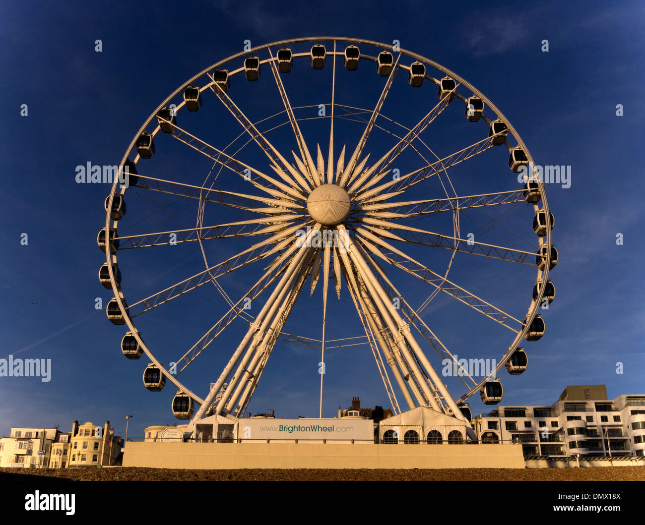 The Brighton Wheel at sunset Stock Photo - Alamy