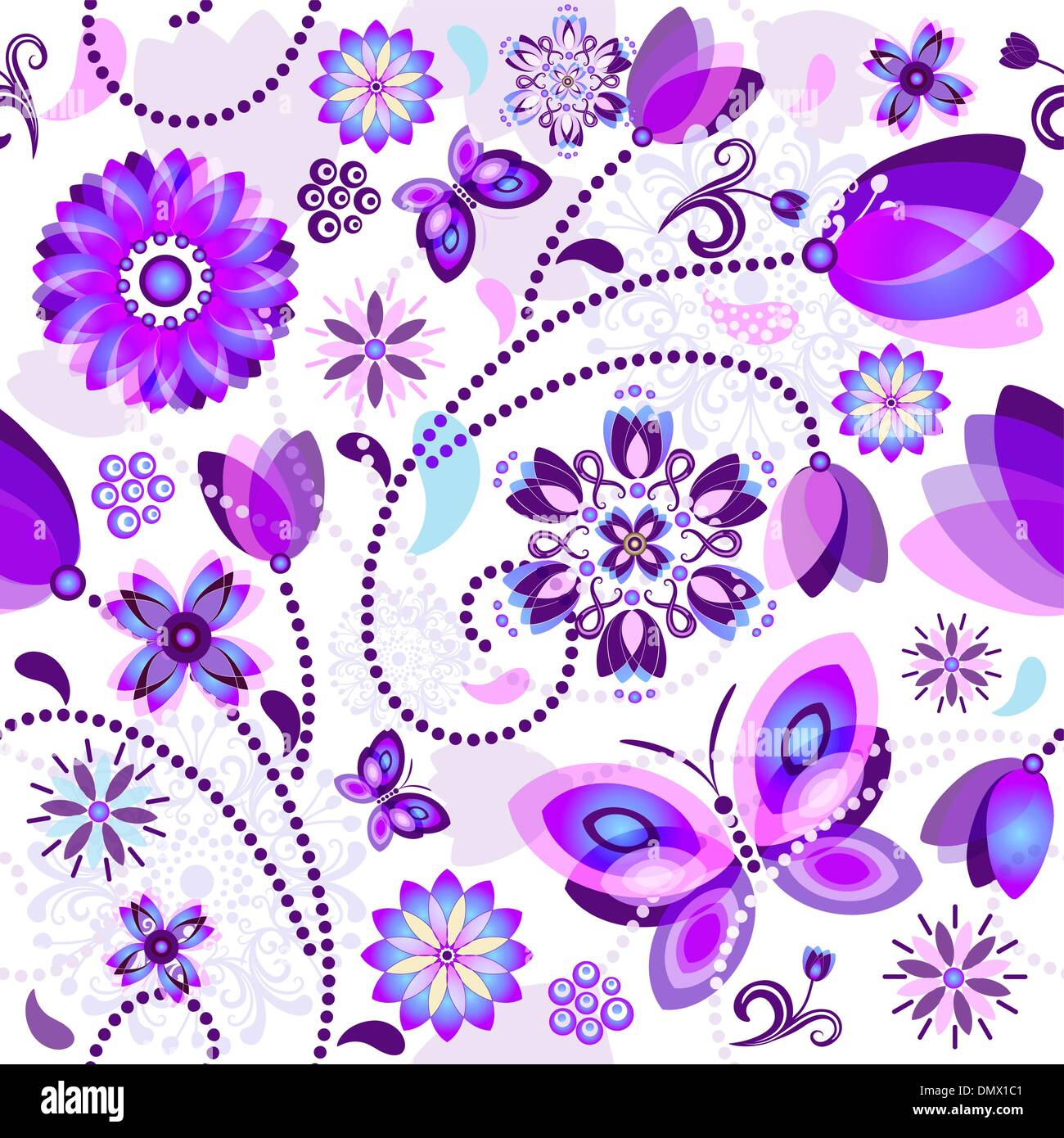 Seamless spring hi-res stock photography and images - Alamy