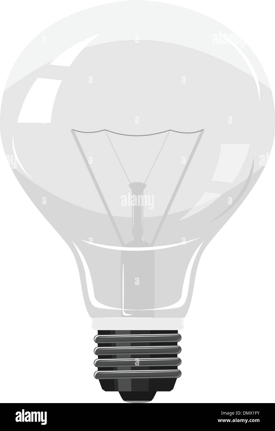 Electric filament lamp Stock Vector Images - Alamy