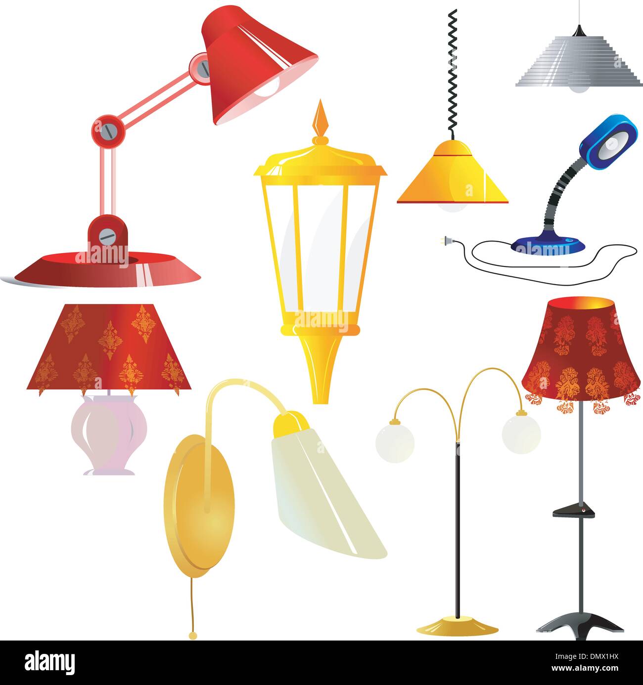 Ornate glass chandelier Stock Vector Images - Alamy