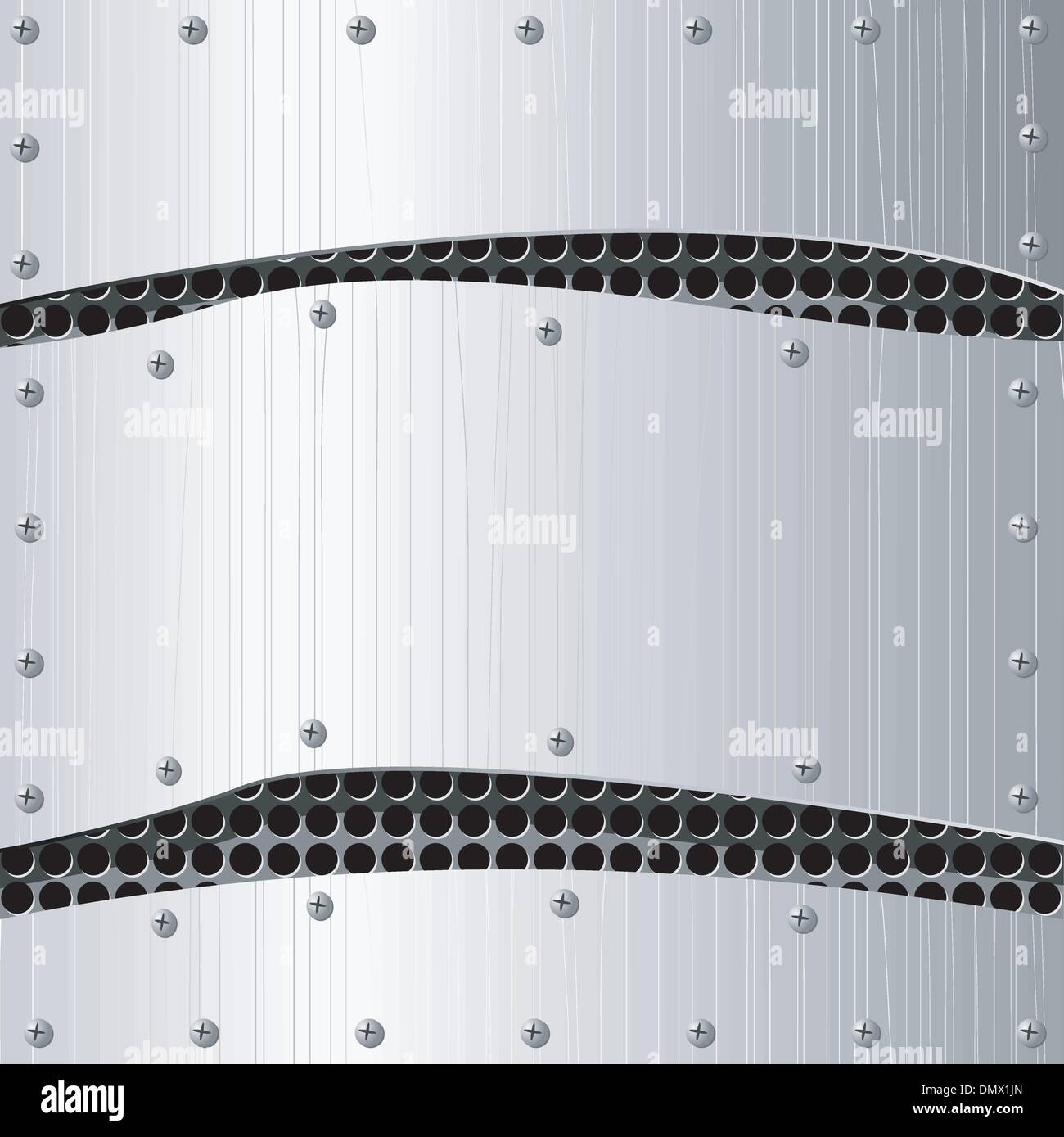 Vector illustration of abstract metal background Stock Vector Image ...