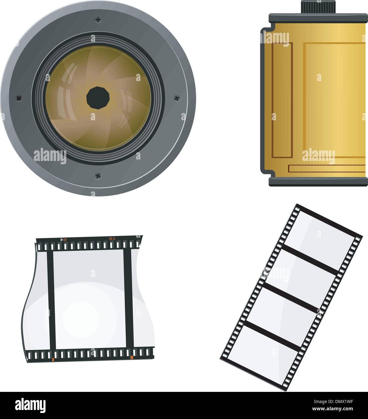 Set of objects for a photo Stock Vector Image & Art - Alamy