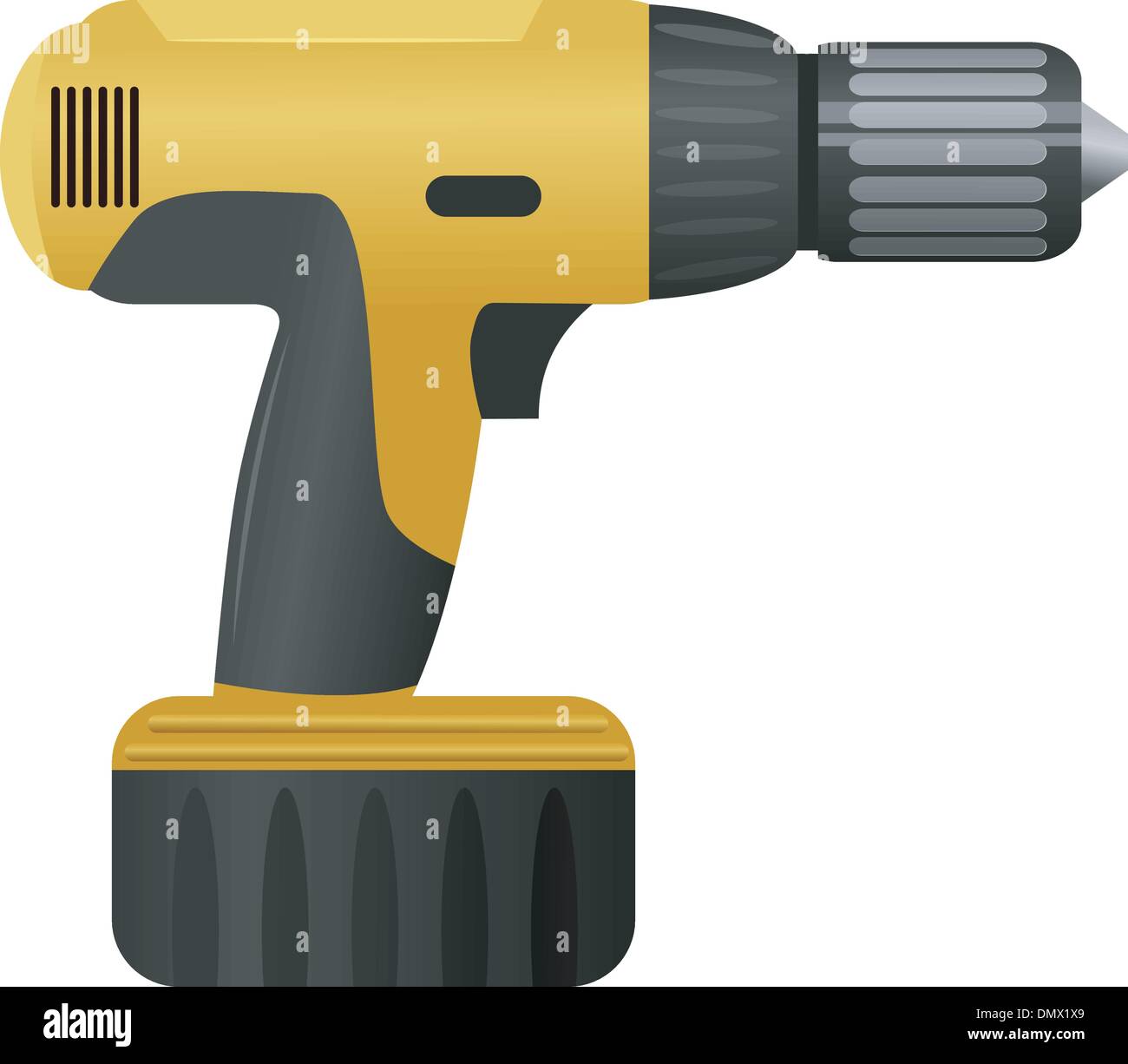 Vector illustration of a drill Stock Vector Image & Art - Alamy