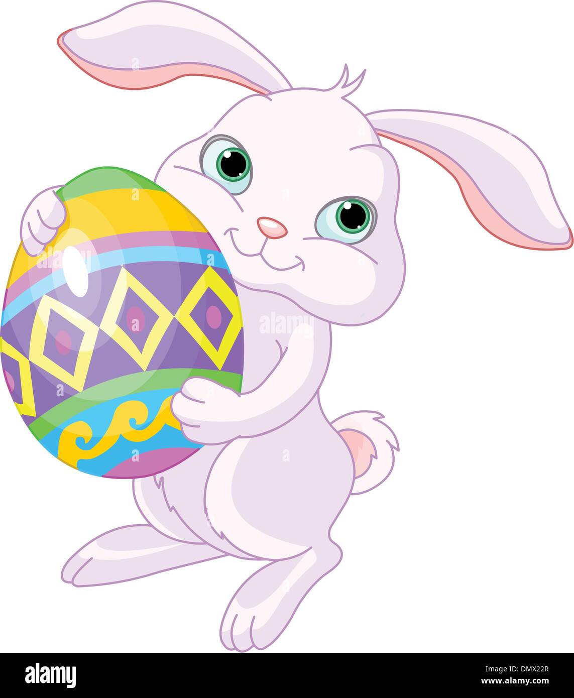 Easter bunny character Stock Vector Images - Alamy