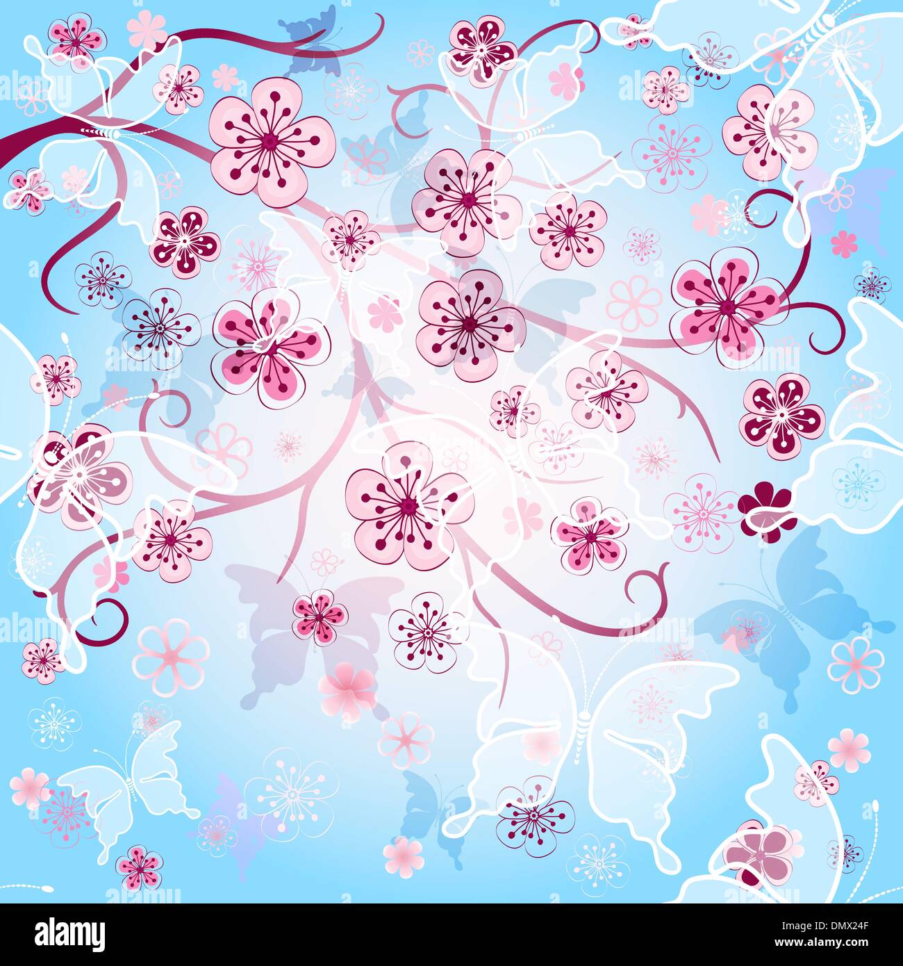 Spring gentle background Stock Vector Image & Art - Alamy