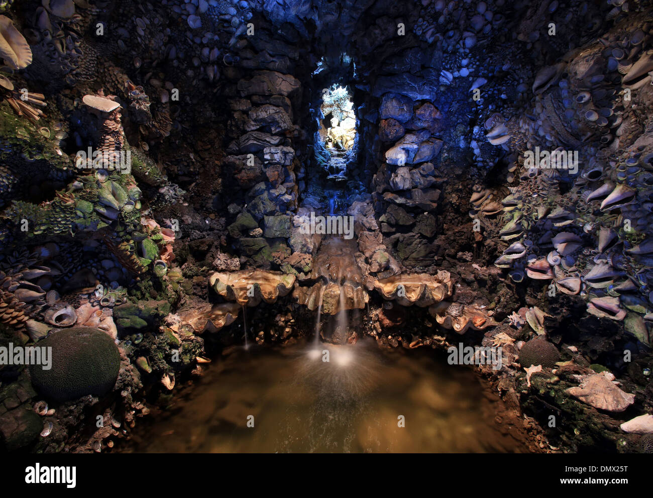 Goldney Grotto in the grounds of Goldney Hall, Clifton Stock Photo - Alamy