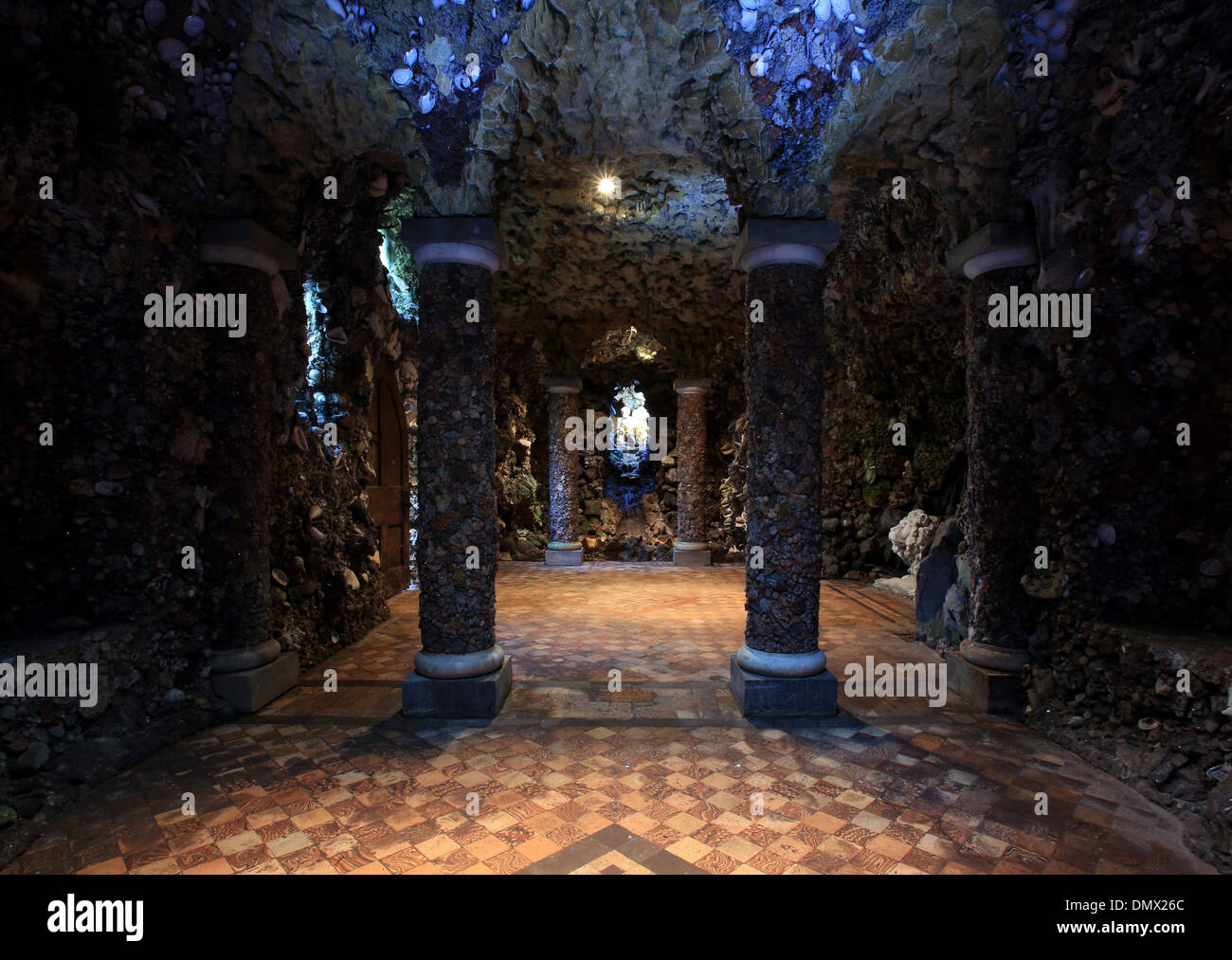 Goldney Grotto in the grounds of Goldney Hall, Clifton Stock Photo - Alamy