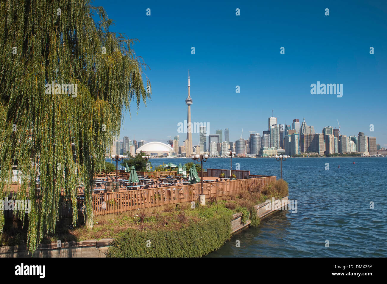 Toronto skyline from Toronto Island Stock Photo - Alamy