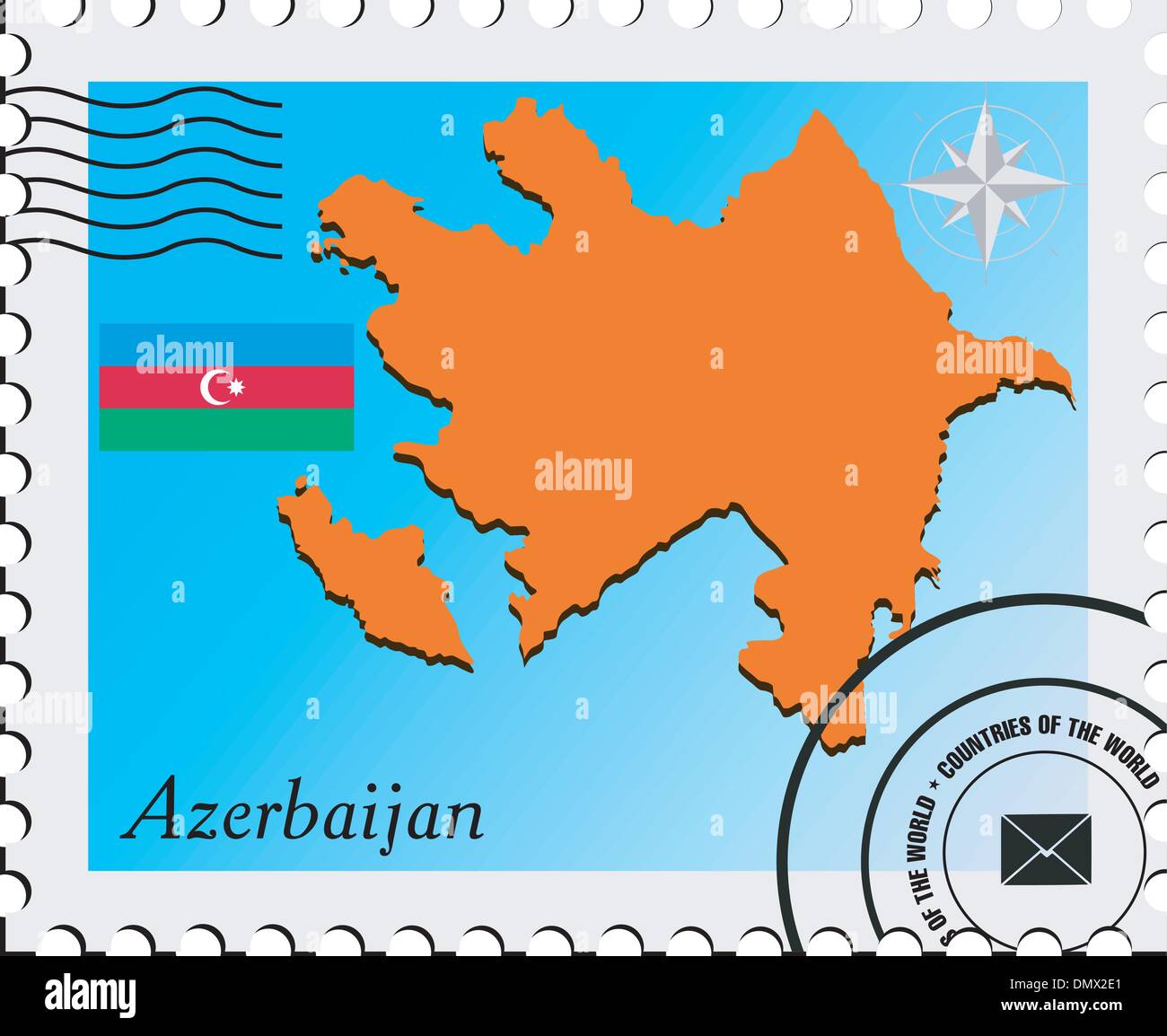 Maps of azerbaijan hi-res stock photography and images - Alamy