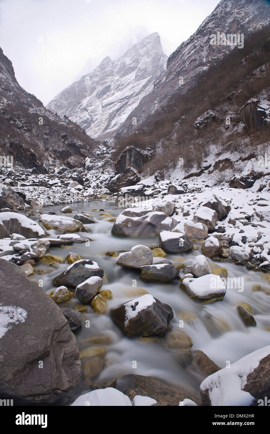 Modi Khola River, Annapurna Himal, Himalaya, Nepal Stock Photo - Alamy