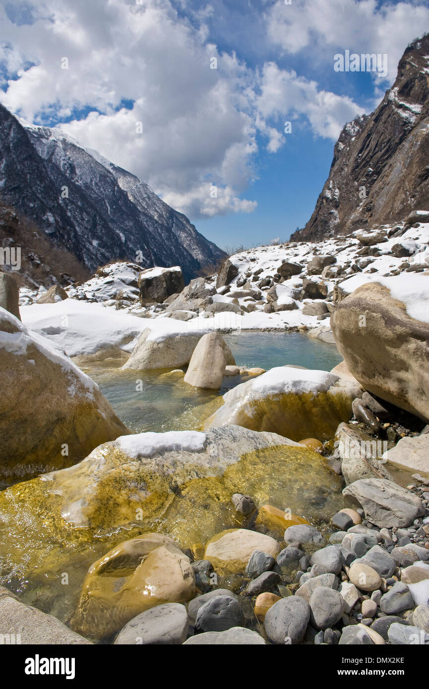 Modi Khola River, Annapurna Himal, Himalaya, Nepal Stock Photo - Alamy